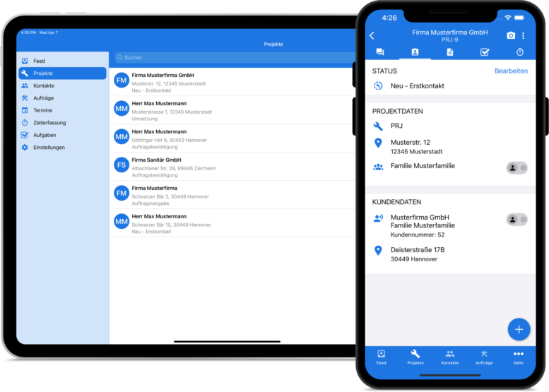 NetSoft Metall S: Alles Features der mobilen Metallbau Software